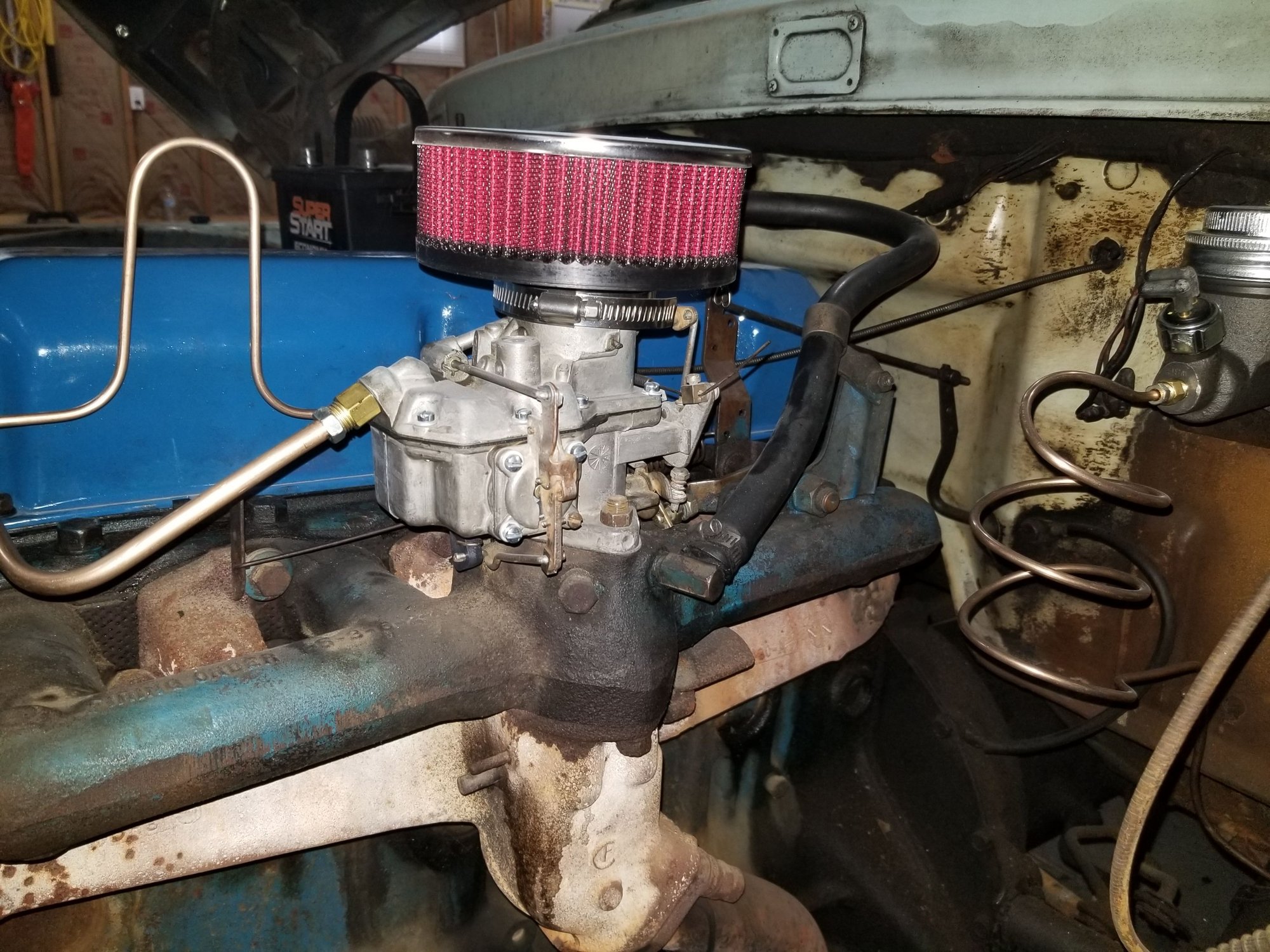 Autolite 1100 adjustment question - Ford Truck Enthusiasts Forums