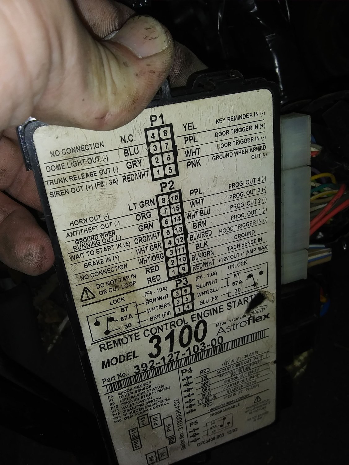 Aftermarket alarm removal (2003 F250 SD XLT 5.4) - Ford Truck ...