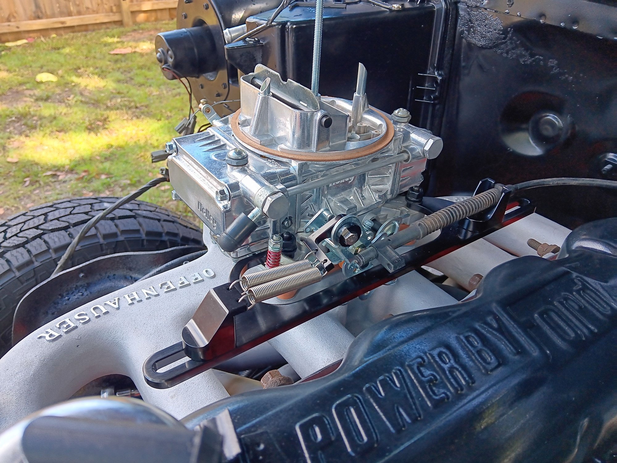 Looking for Offenhauser Throttle Cable Pics - Ford Truck Enthusiasts Forums