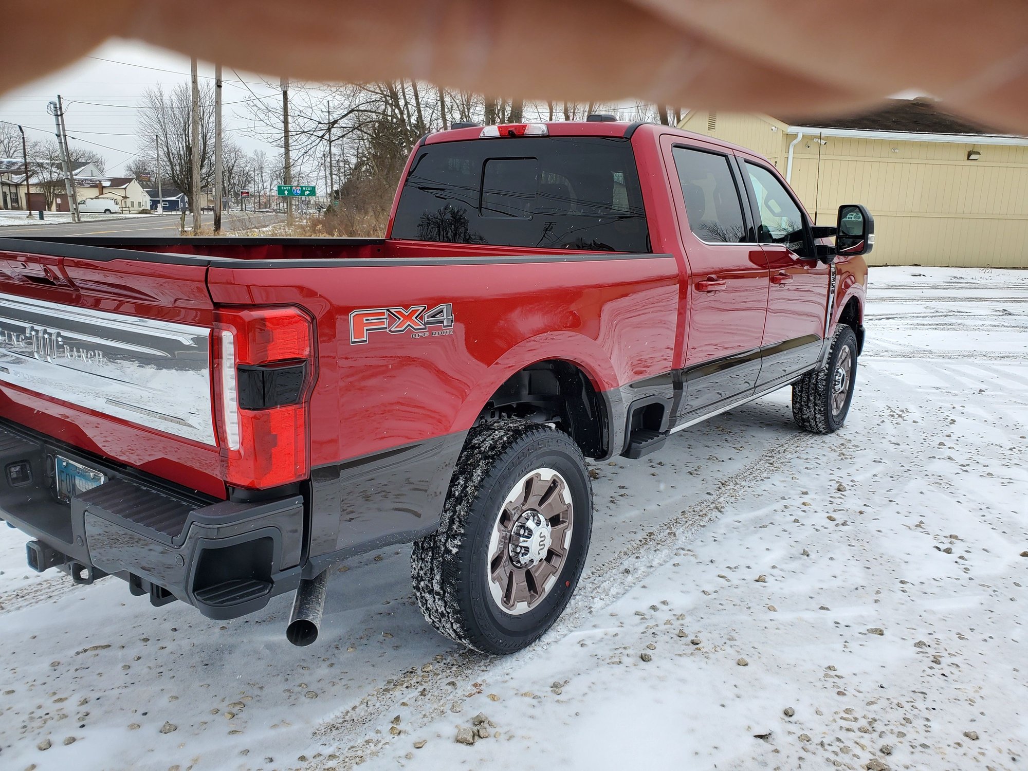 24 F350 Rapid Red/Bronze Metallic King Ranch Updated Mods/Pics From ...