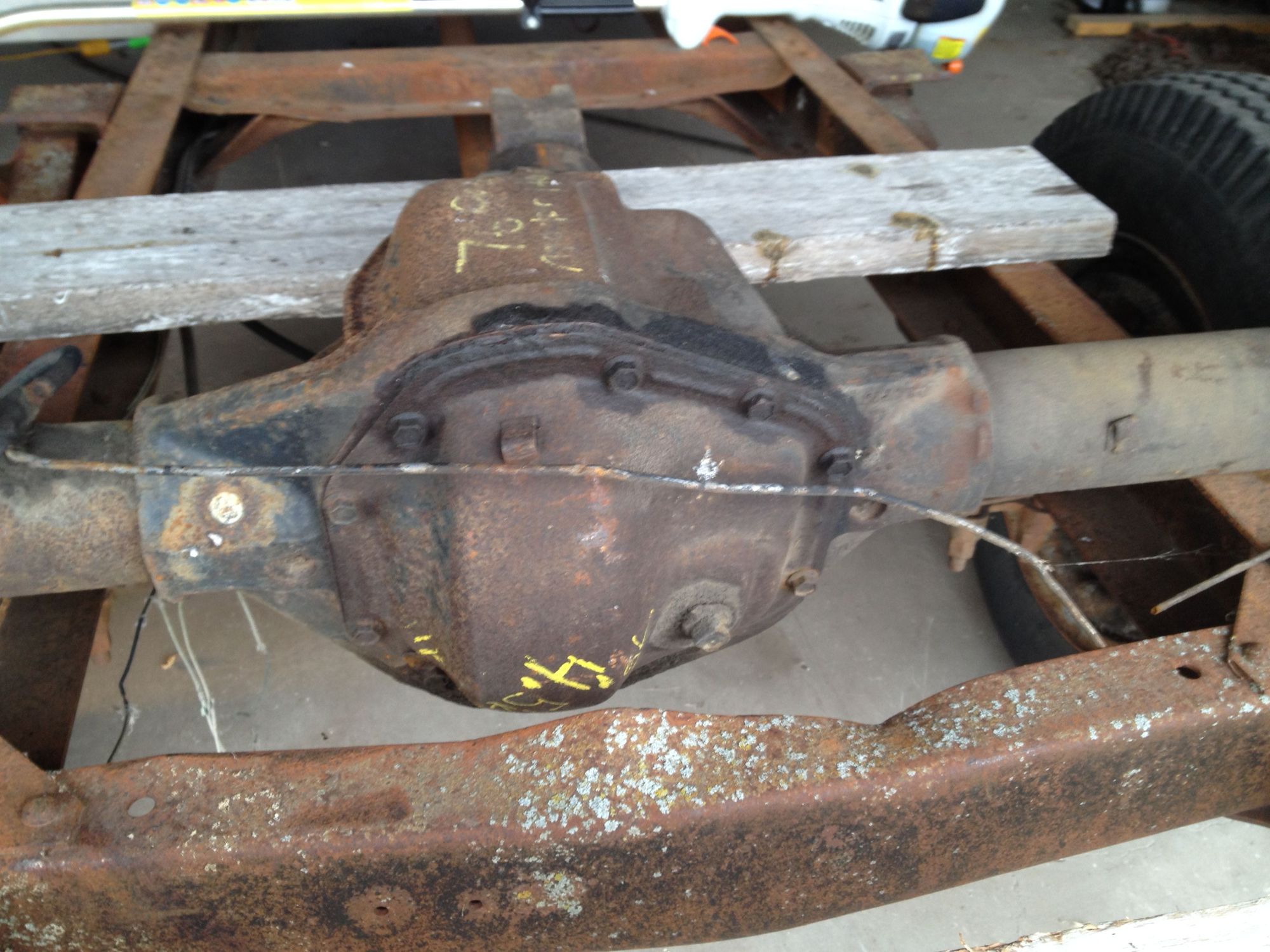 1950 F4 front axle change - Ford Truck Enthusiasts Forums