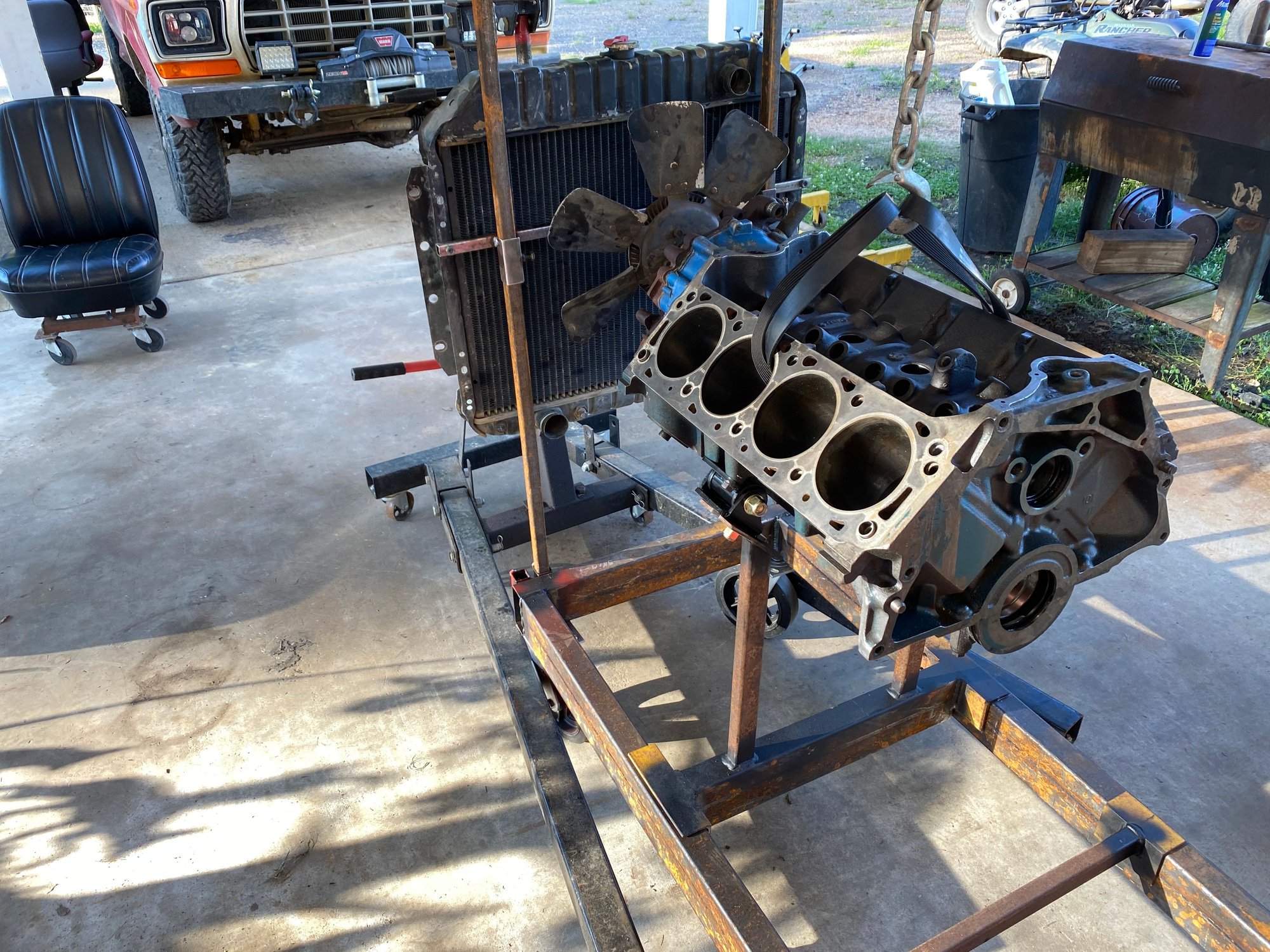 Engine test stand build - Ford Truck Enthusiasts Forums