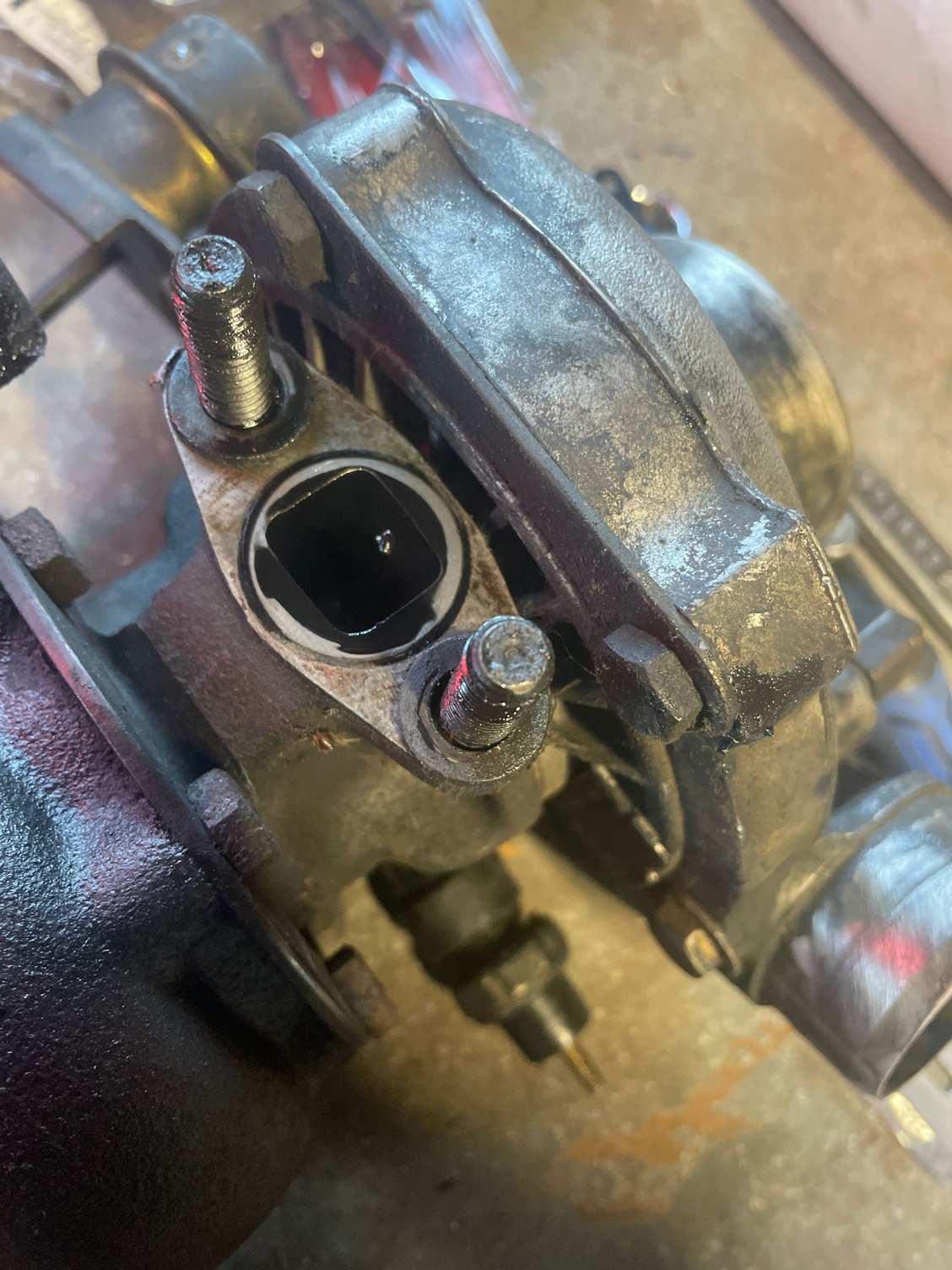 7.3 IDI turbo oil leaking from exhaust - Ford Truck Enthusiasts Forums
