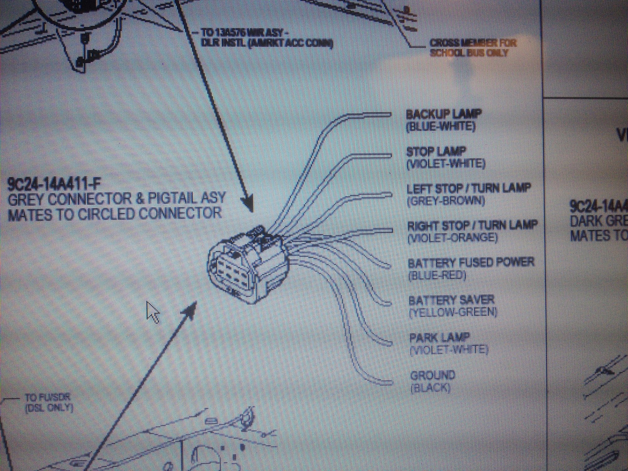 trying to hook up a 7way trailer plug 09 E350 - Ford Truck Enthusiasts ...