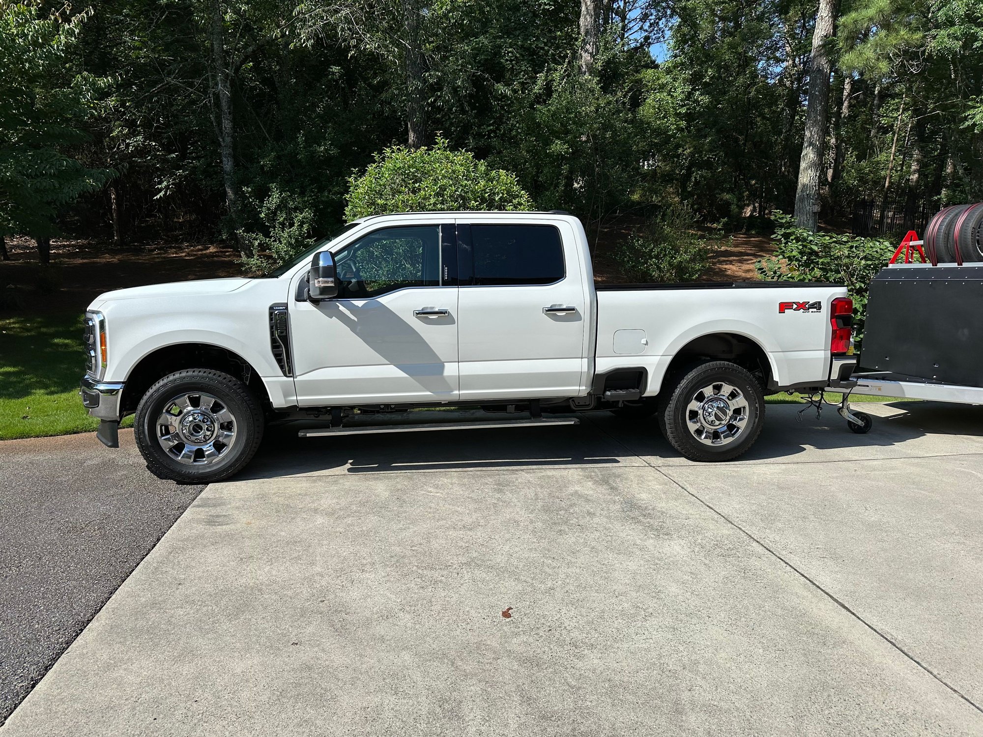 2023 F250 Lariat 40/console/40 seats - uncomfortable seam in bolster.