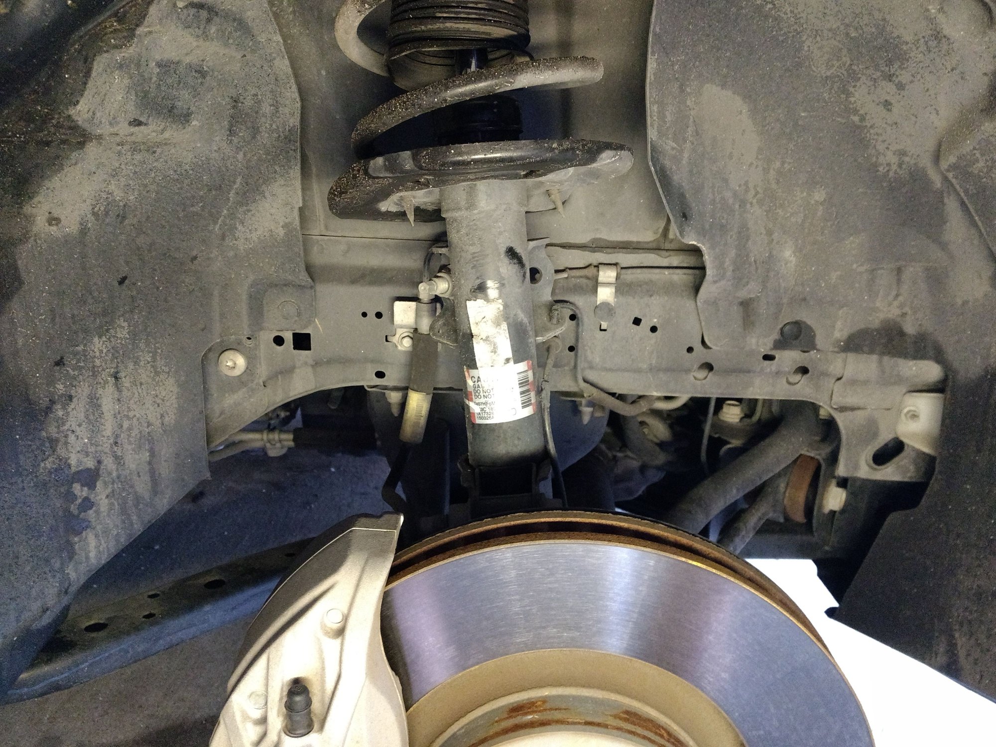 Bent struts? (daughter's 2015 Mustang) - Ford Truck Enthusiasts Forums