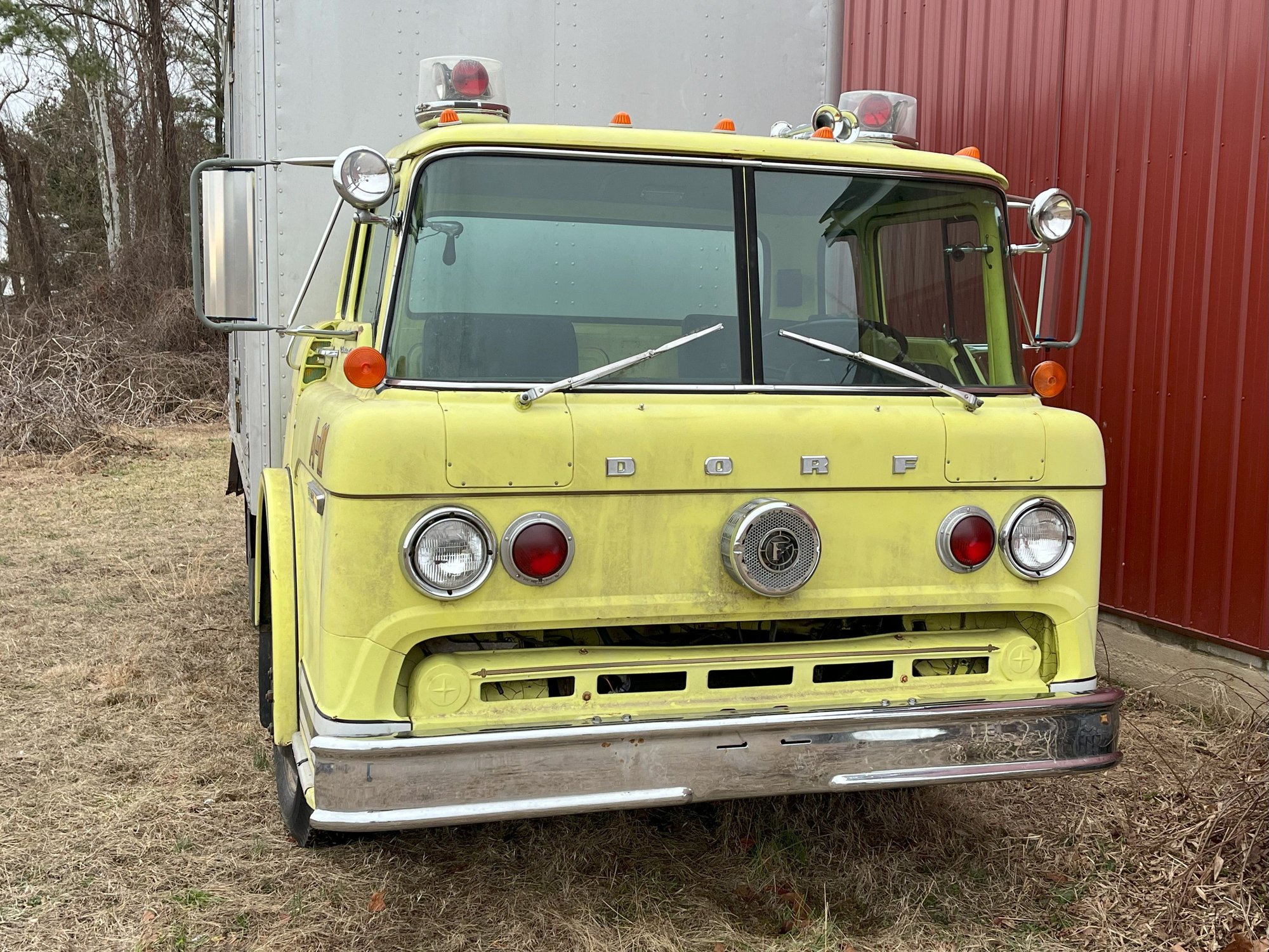 1975 Ford C600 Box Truck with Fire Truck Cab - Ford Truck Enthusiasts ...