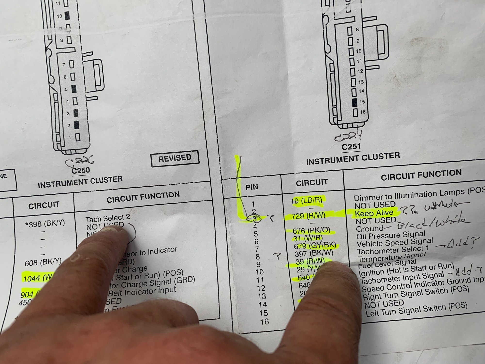 E350 Superduty Cluster pinout?? - Ford Truck Enthusiasts Forums