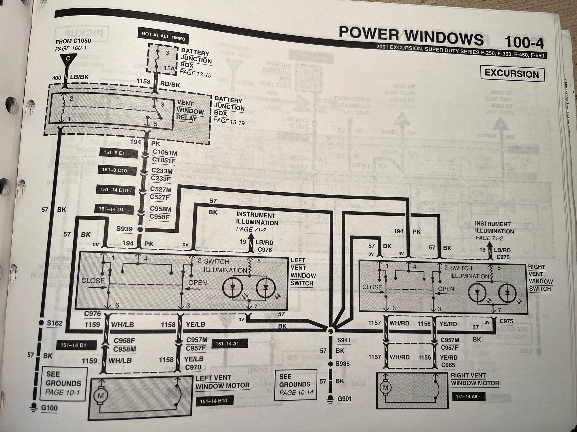 Excursion Rear Window Goes Up, Not Down - Ford Truck Enthusiasts Forums