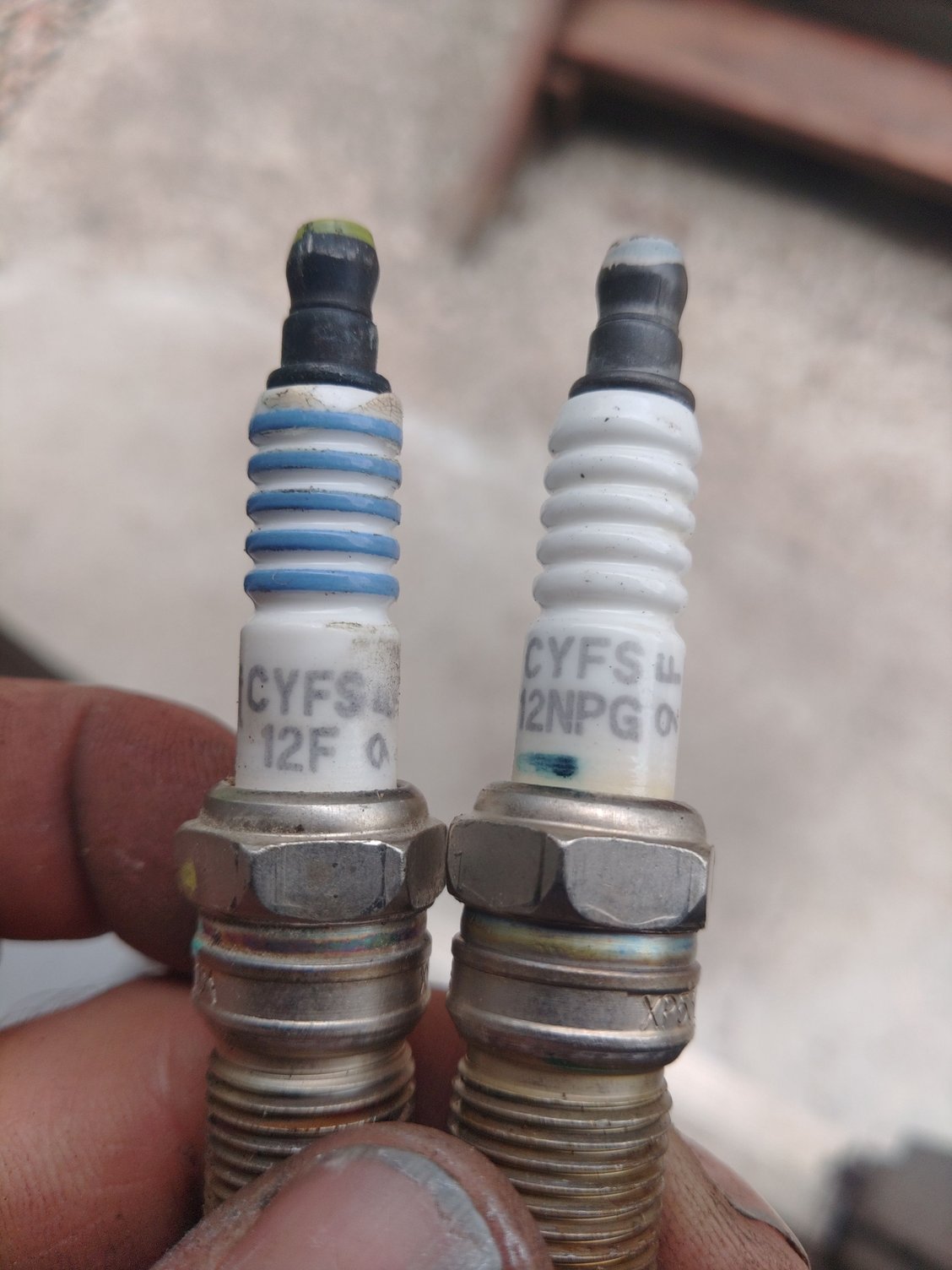 Two different types of spark plugs on 6.2? - Ford Truck Enthusiasts Forums