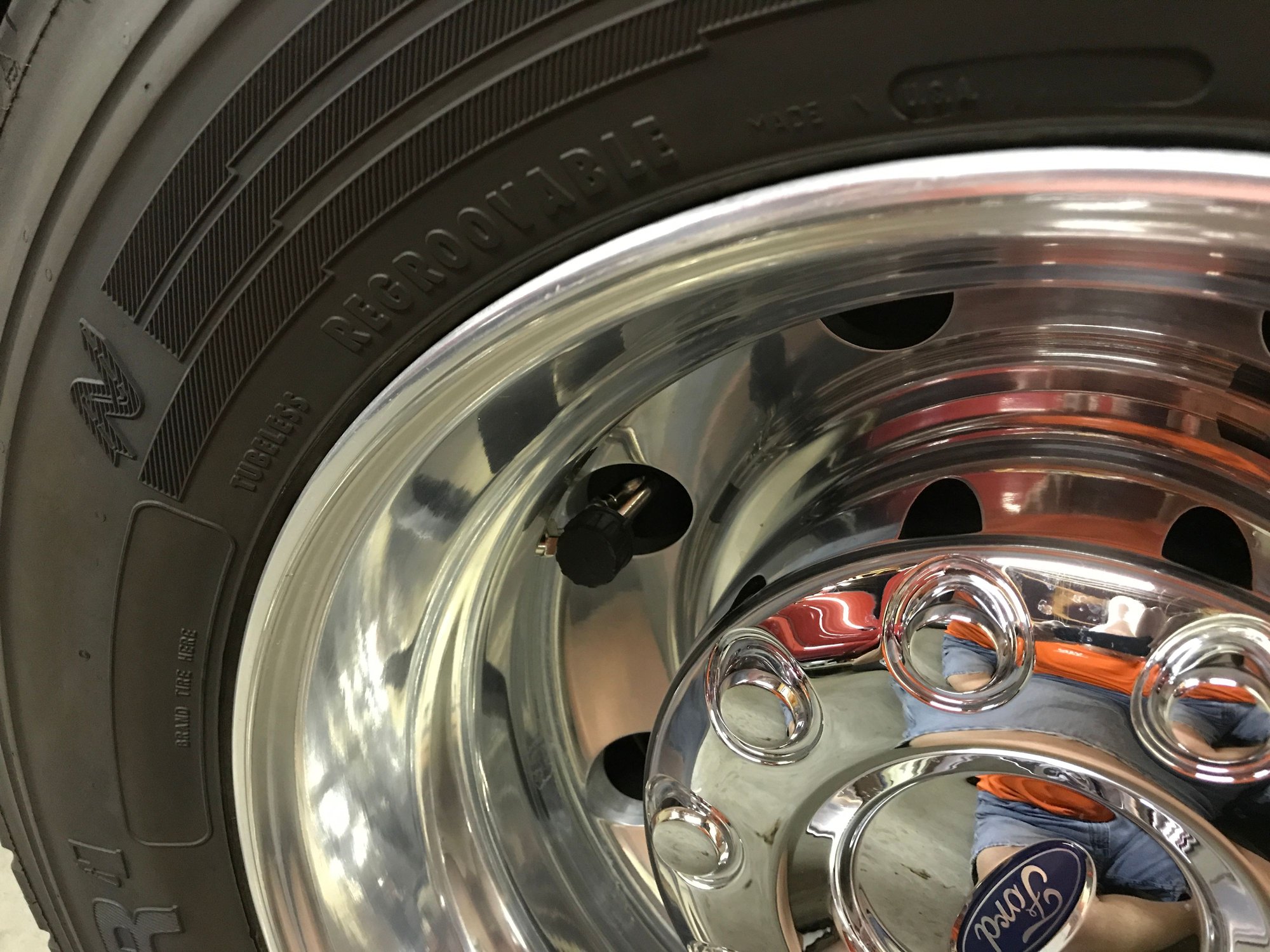 Anyone put the TST System - TPMS -- on their dually - Ford Truck ...