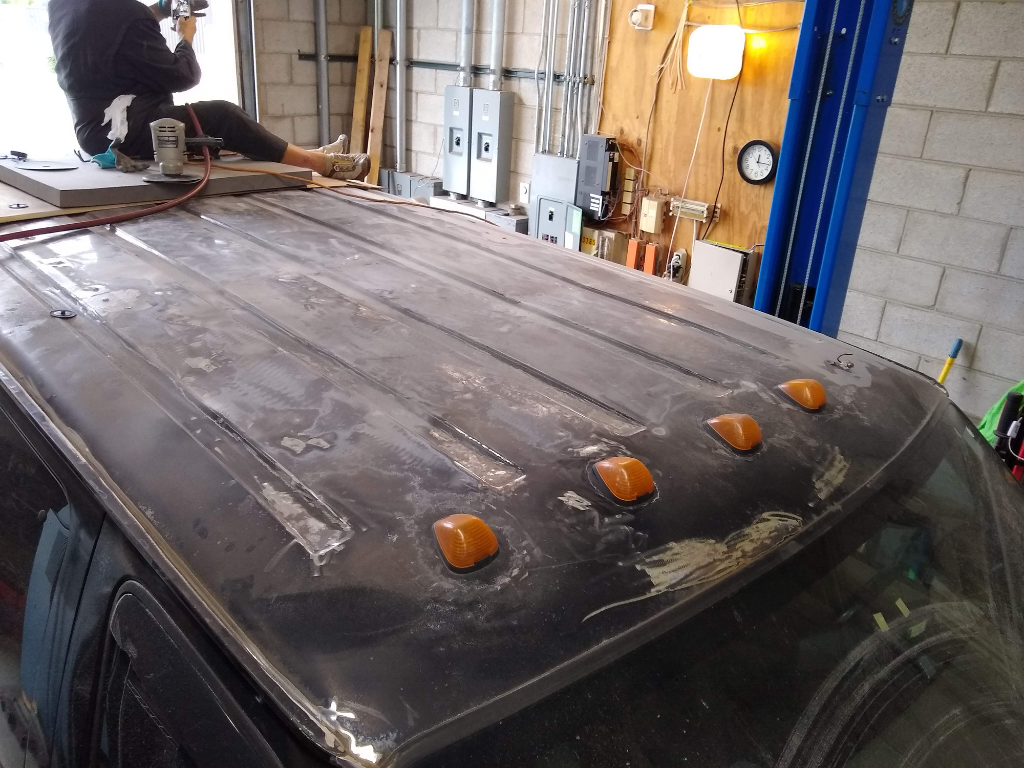 Thinking of coating my van roof with roofing product. - Page 3 - Ford ...