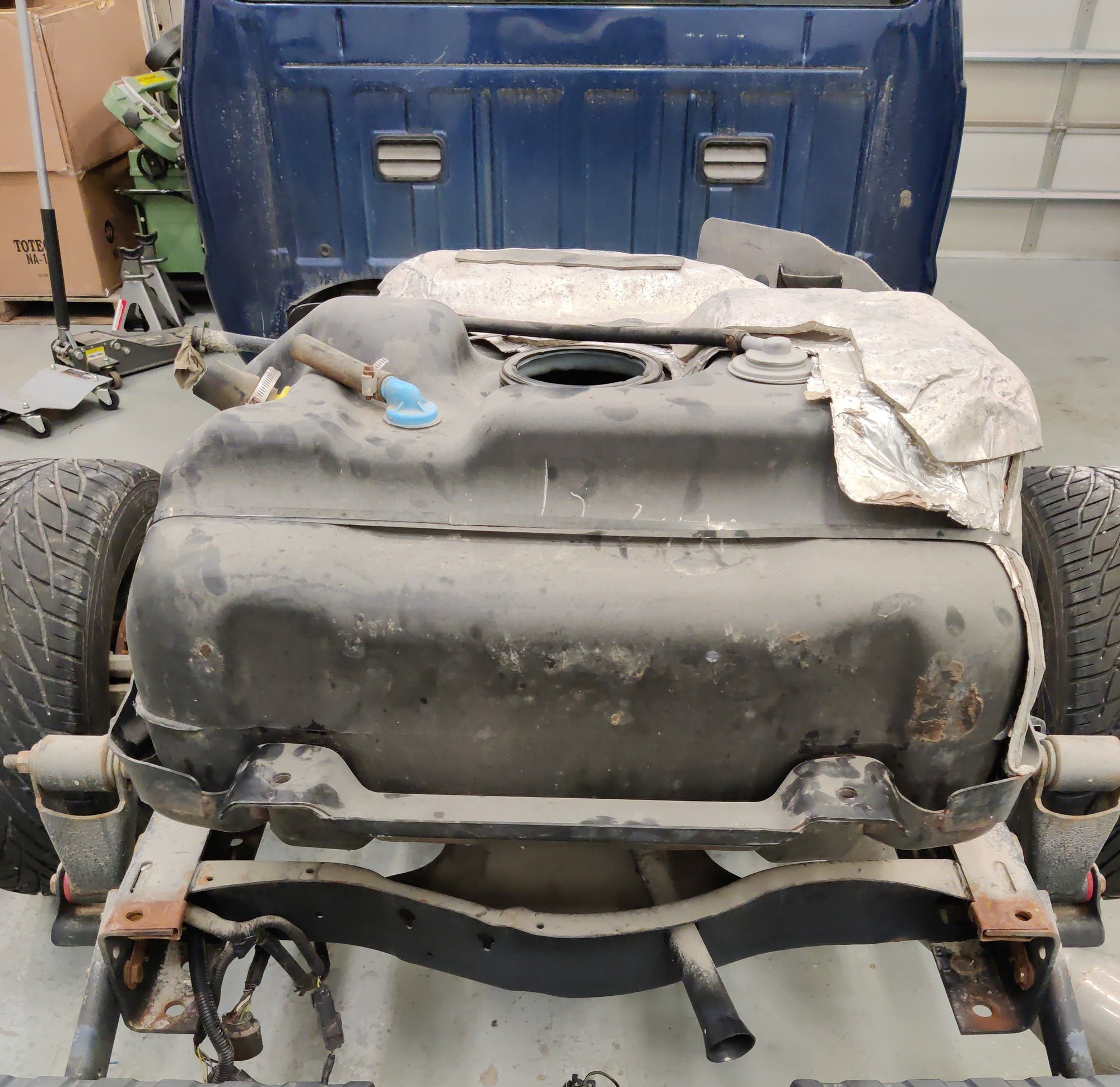 Excursion tank install - Ford Truck Enthusiasts Forums