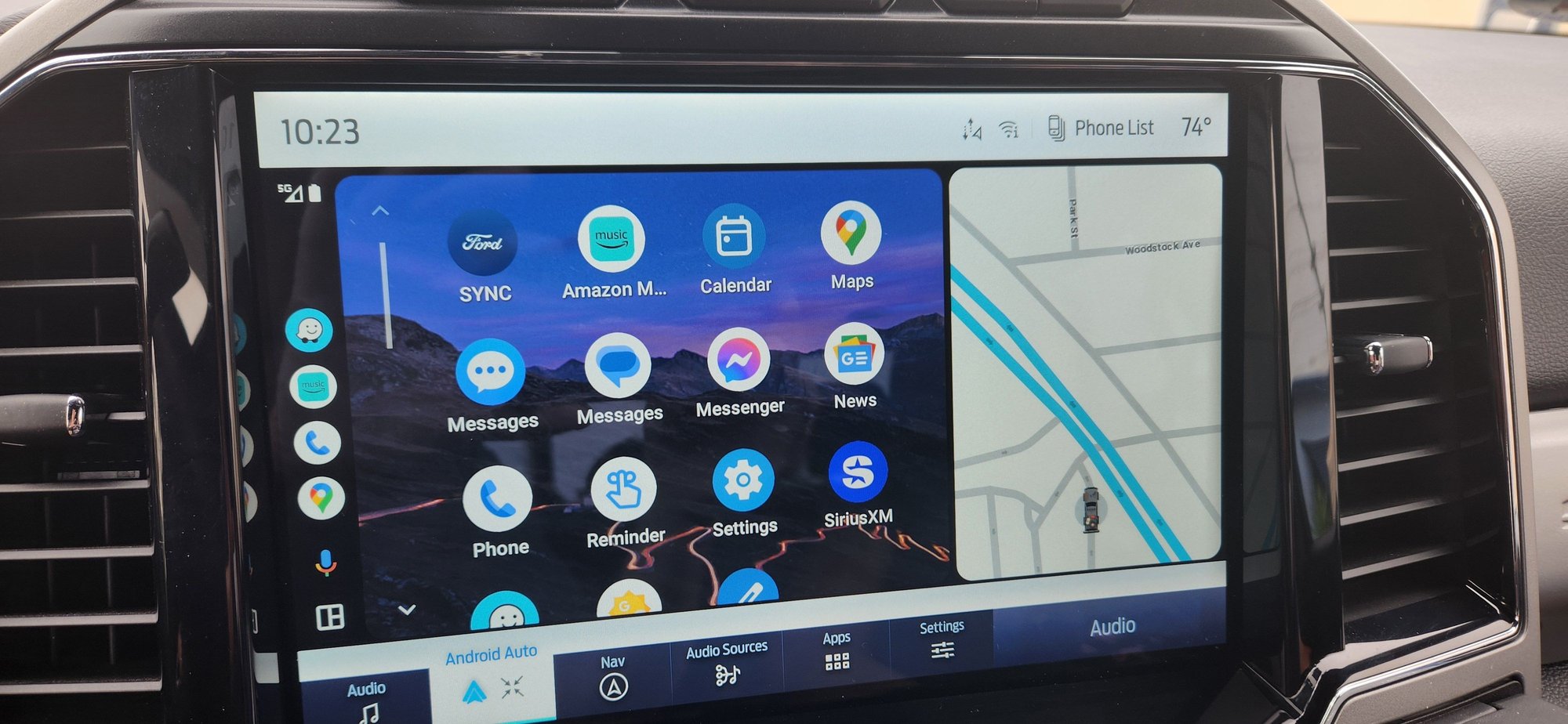 Full screen android auto - Feature or Bug - Ford Truck Enthusiasts Forums