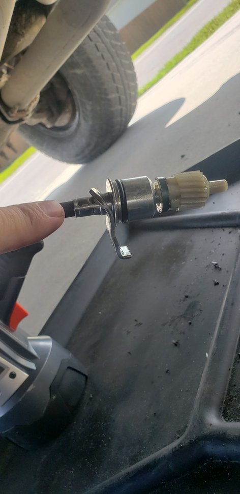 Speedometer cable oil leak - Ford Truck Enthusiasts Forums