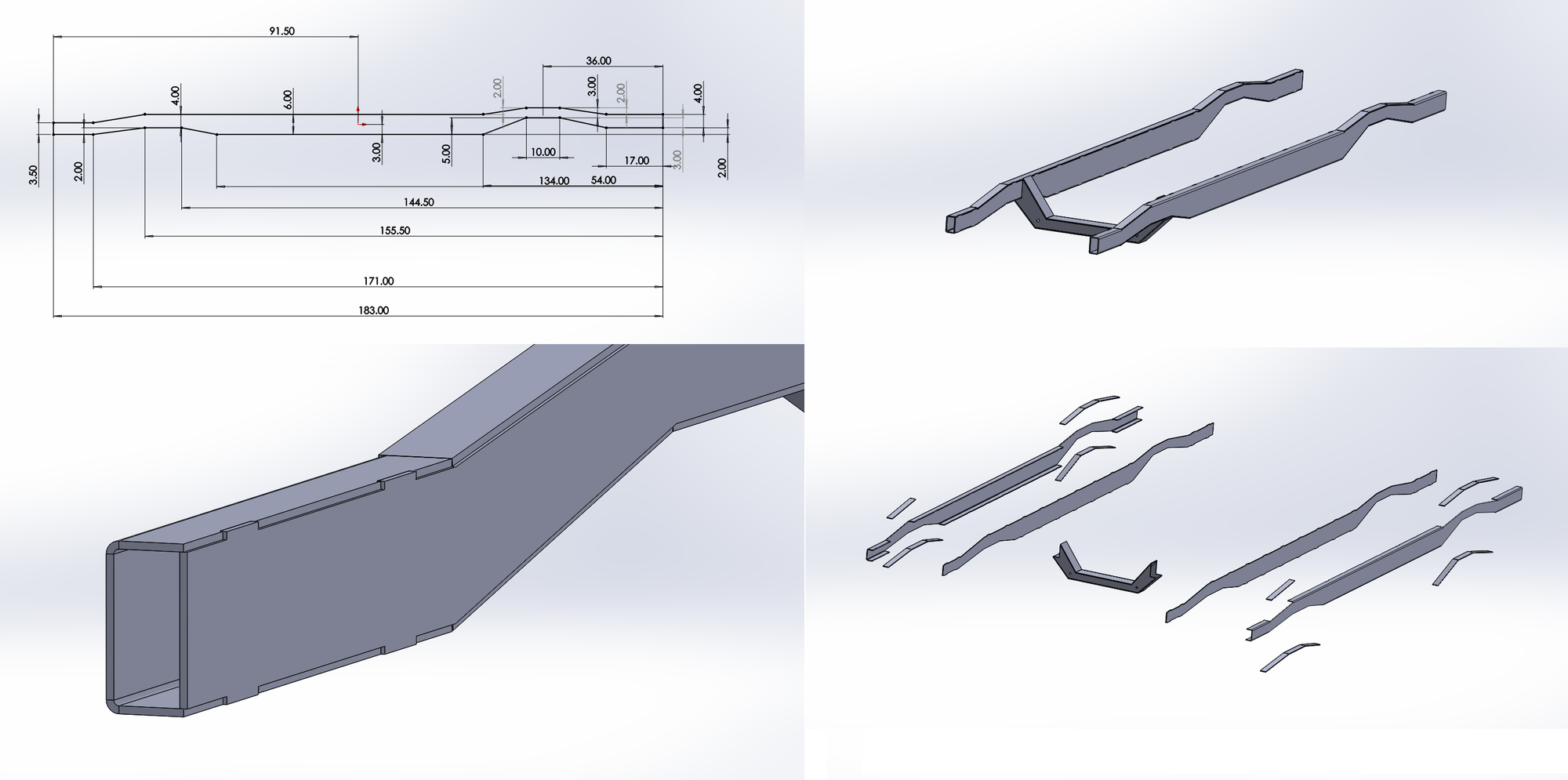 1956 F100 frame cad drawing - Page 2 - Ford Truck Enthusiasts Forums