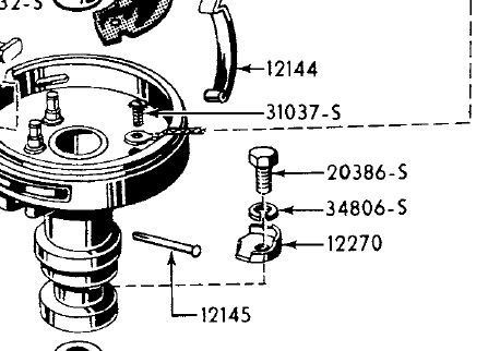 Y block distributor hold down clamp - Ford Truck Enthusiasts Forums