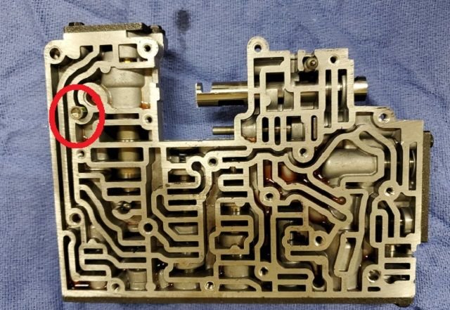 C6 valve body has a bolt inside it? - Ford Truck Enthusiasts Forums