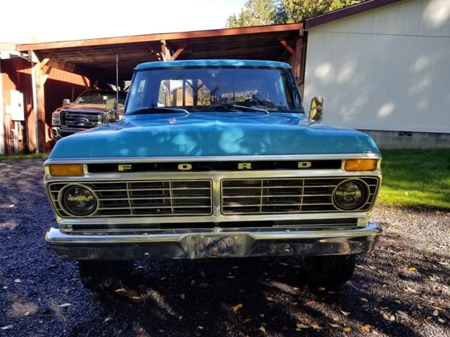 1974 Ford f100 1/2 ton 4x4 Flareside pickup 117 inch wheelbase - Ford ...