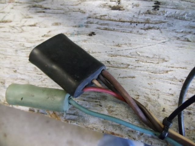 ign resistor wire at key switch 1973 points ignition - Ford Truck ...