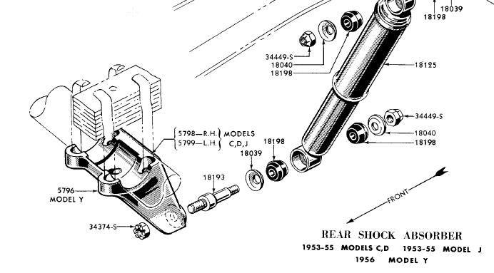 56 F-100 Original rear shock mount. - Ford Truck Enthusiasts Forums