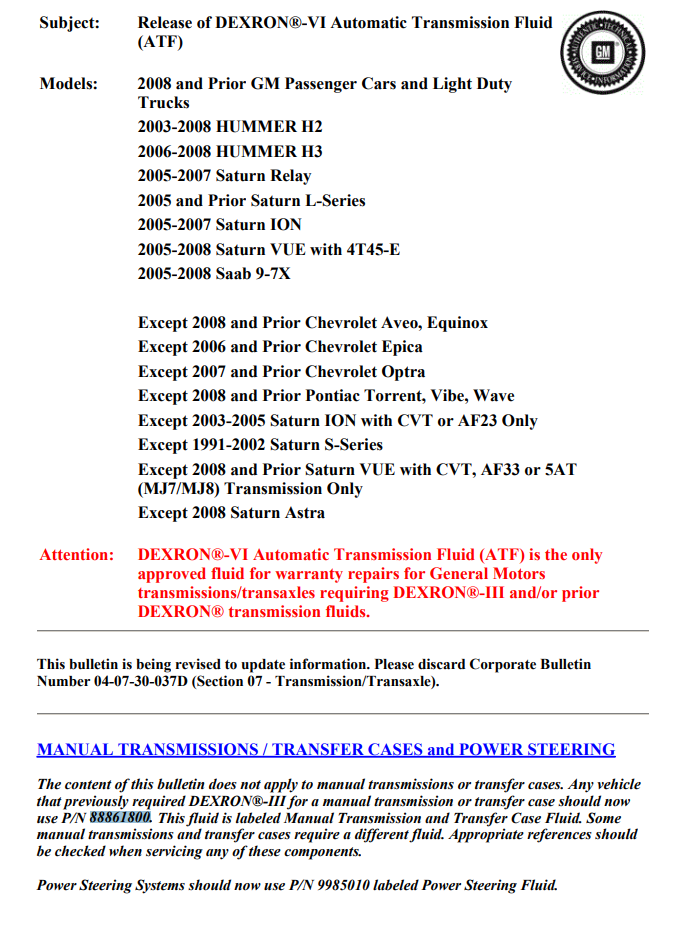 NP208 Fluid Type - Ford Truck Enthusiasts Forums