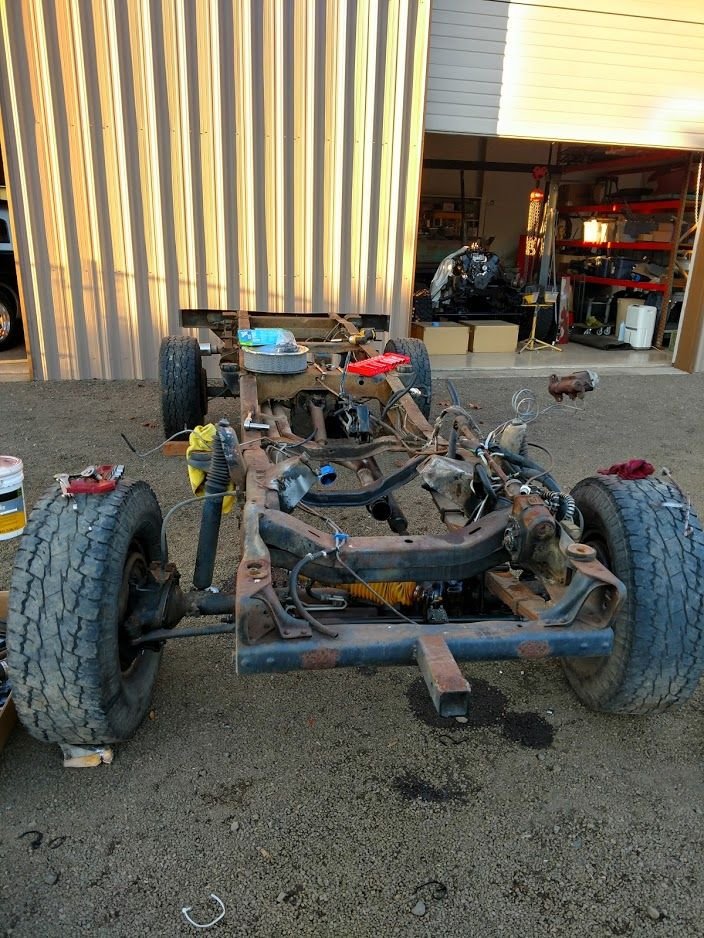 7.3 Powerstroke in a 1975 Highboy Frame? - Ford Truck Enthusiasts Forums