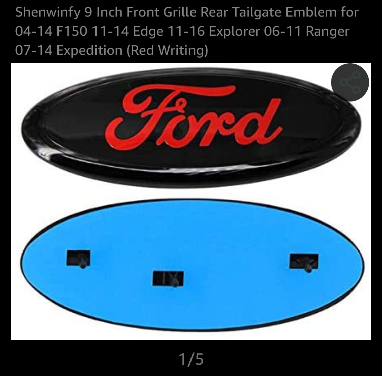 Grille / tailgate emblems? - Ford Truck Enthusiasts Forums