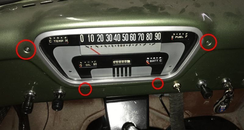 1953 F100 speedometer replacement - Ford Truck Enthusiasts Forums