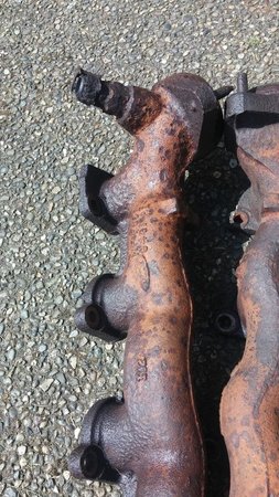 My "Triton tick" rusted exhaust manifold leak broken bolt fix and story ...