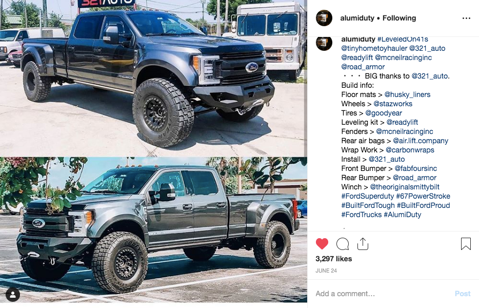 Has anyone here ever converted a dually to a large single rear tire ...