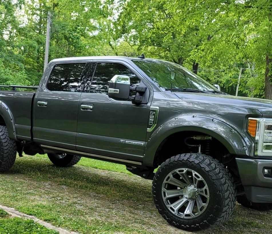 FULL CARLI KING PINTOP Build, FORD F250 Platinum, LOW MILES - Ford ...