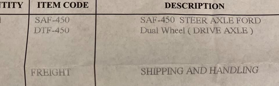 Centramatic or Balance Masters for my 2021 F450 - Ford Truck ...