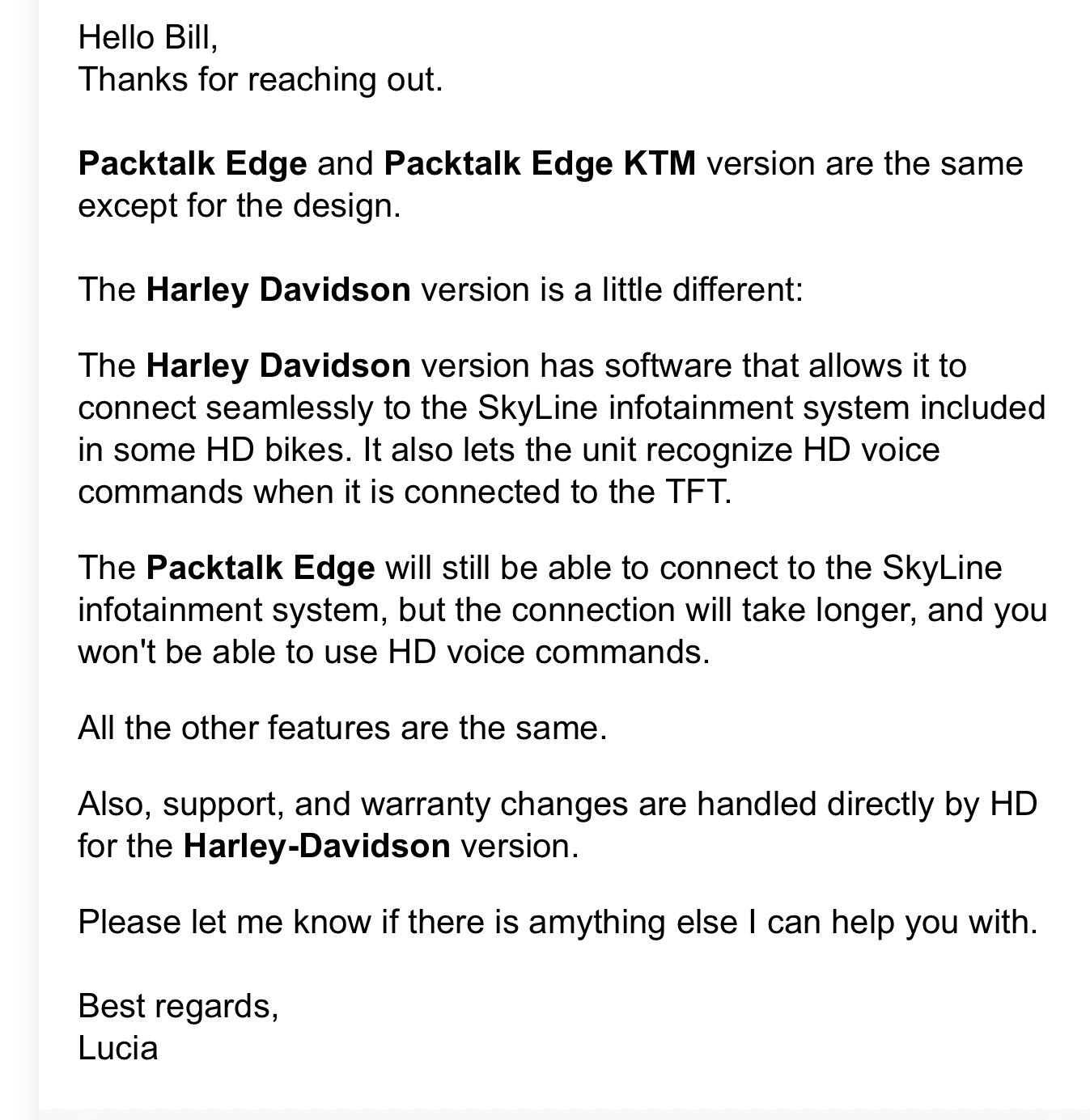 Skyline and Cardo Packtalk Edge Harley-Davidson - Page 6 - Harley ...