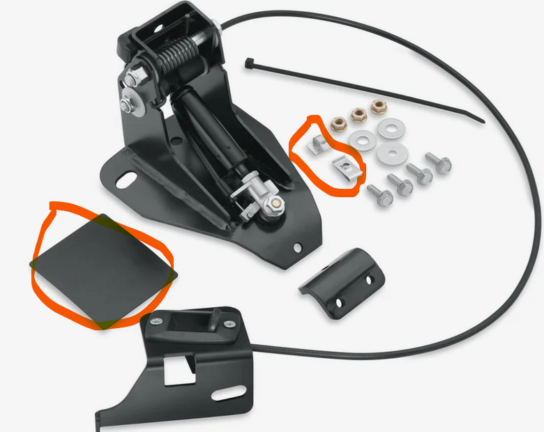 Adjustable Rider Backrest Kit W/Backrest $250 - Page 2 - Harley ...
