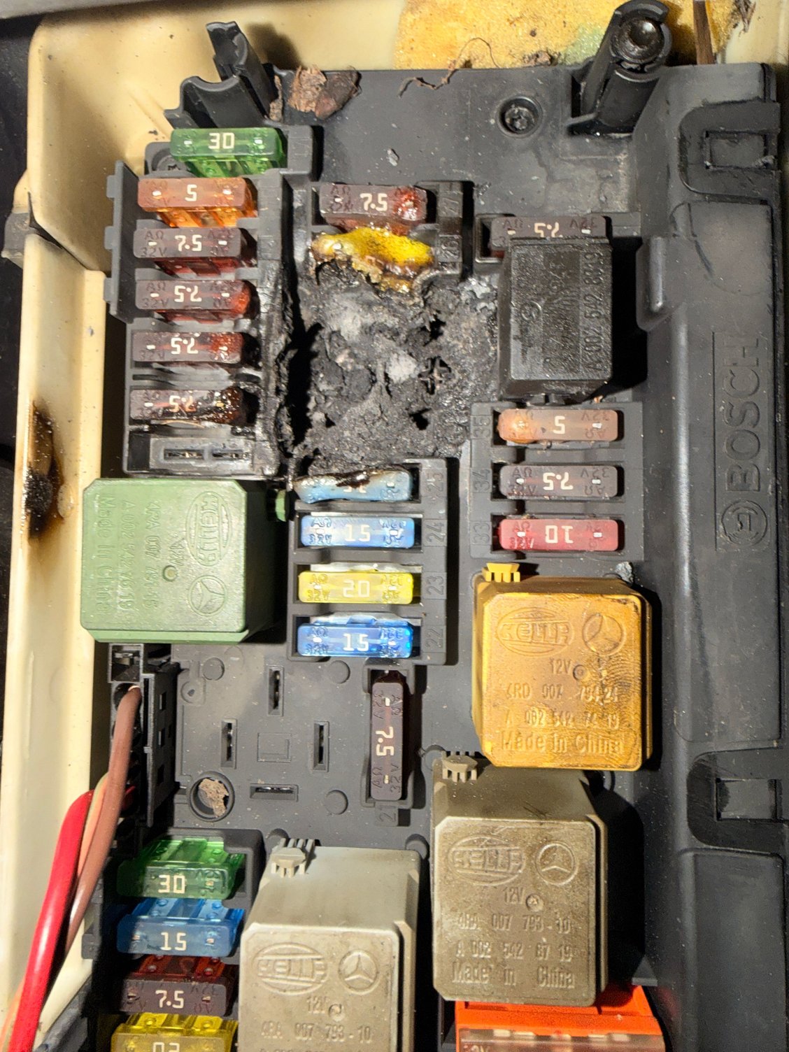 2012 C250 Melted ECU Relay - MBWorld.org Forums