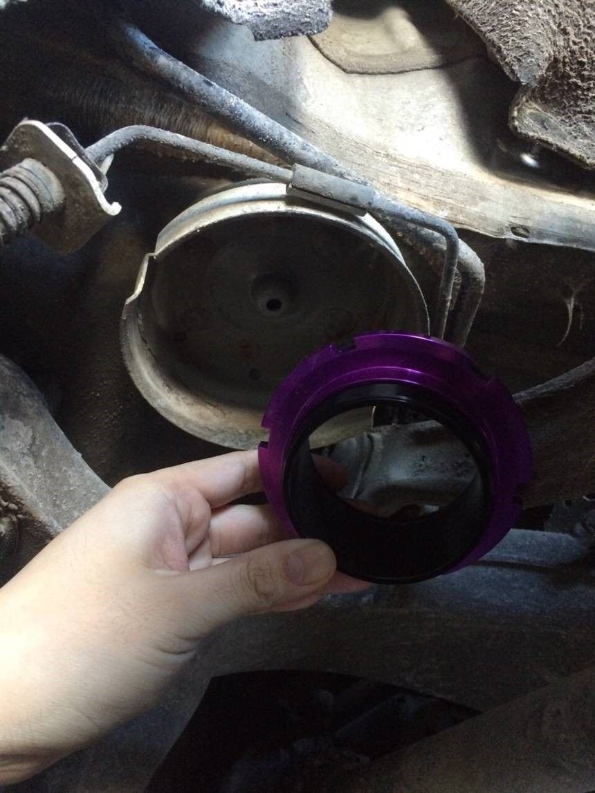 Extended rear spring perch for coilovers? - MBWorld.org Forums