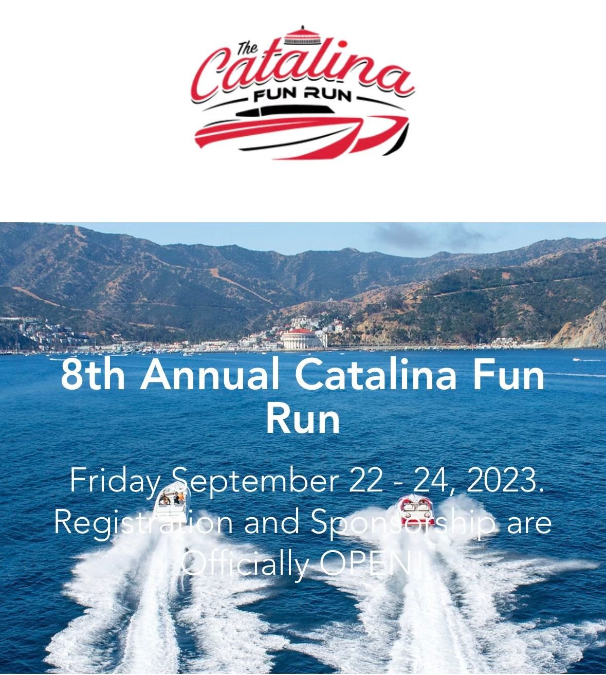 8th Annual Catalina Island Fun Run Registration Open. - Offshoreonly.com