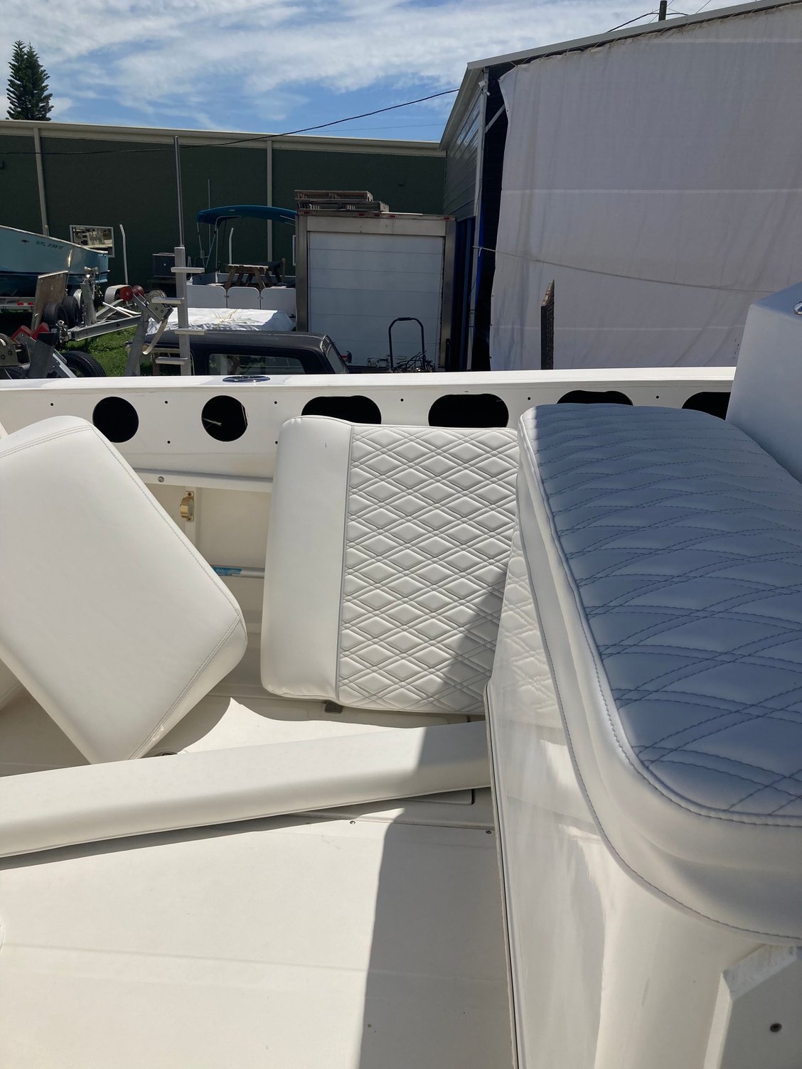 Guys with diamond pleating on their seats, how is it holding up ...