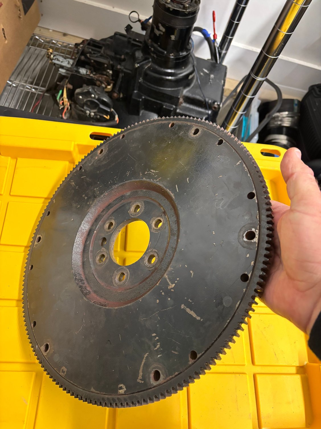 Flywheel difference Top and Bottom Mount Starter - Offshoreonly.com