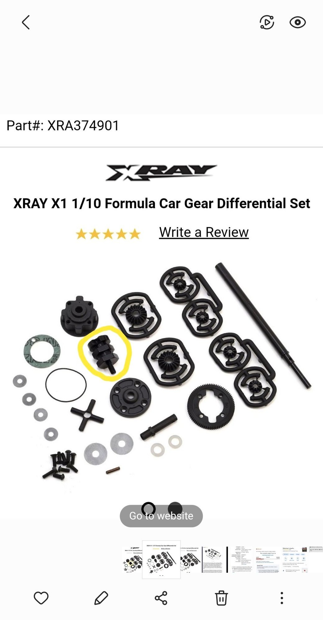 Xray Gear Diff - R/C Tech Forums