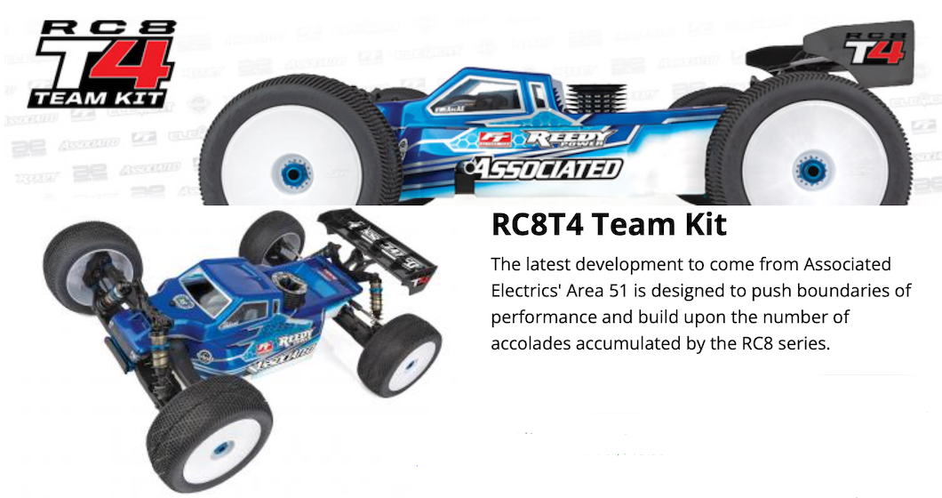 Team Associated RC8T4 Nitro Team Kit - R/C Tech Forums
