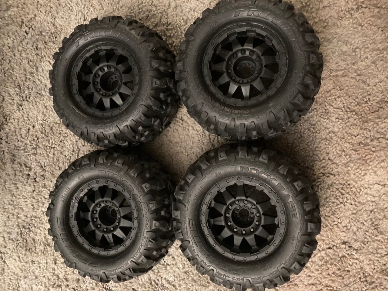 Proline Rock Rage tires f11 wheels - R/C Tech Forums