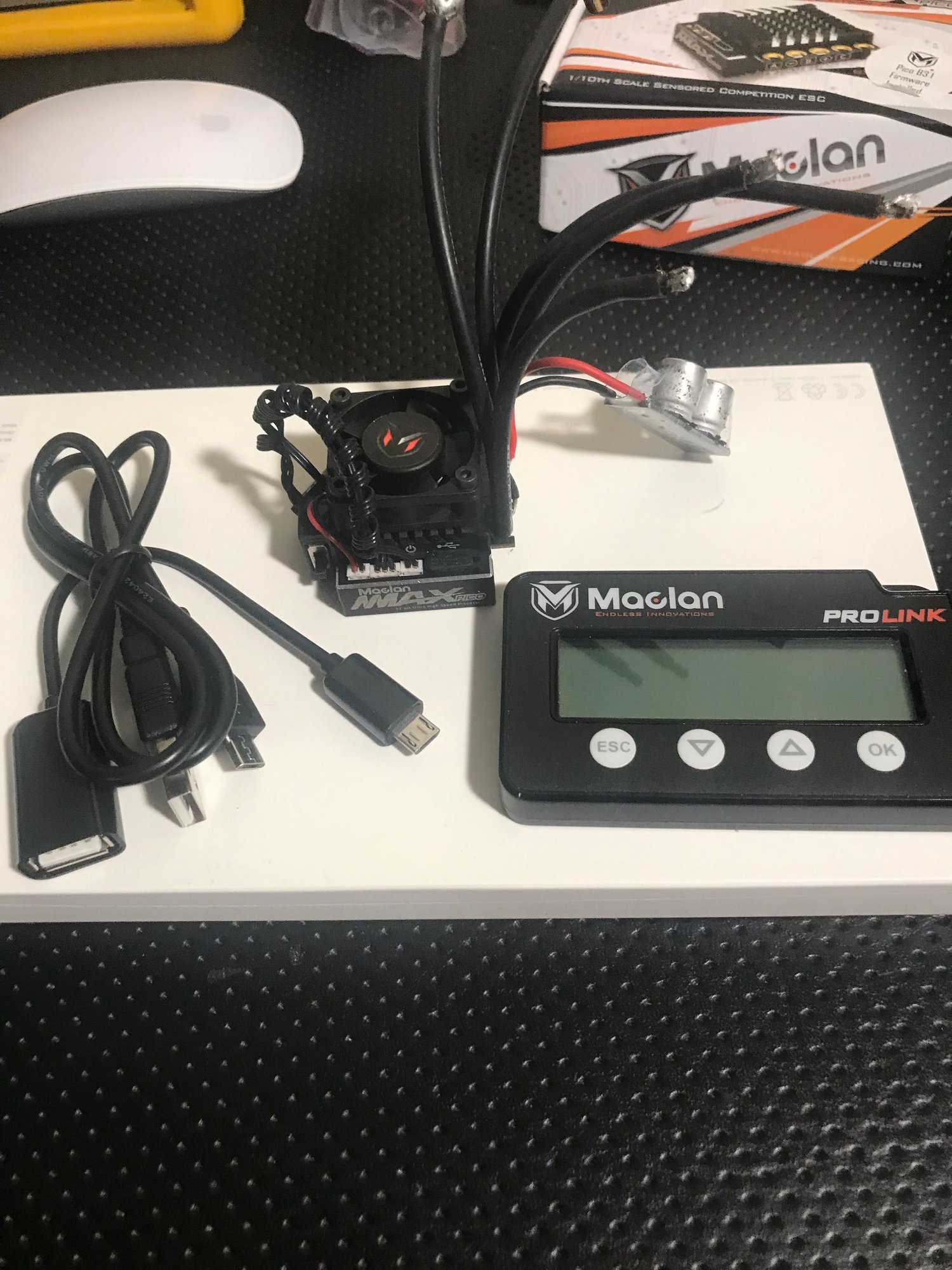 FS: Maclan ESC and Prolink programmer - R/C Tech Forums