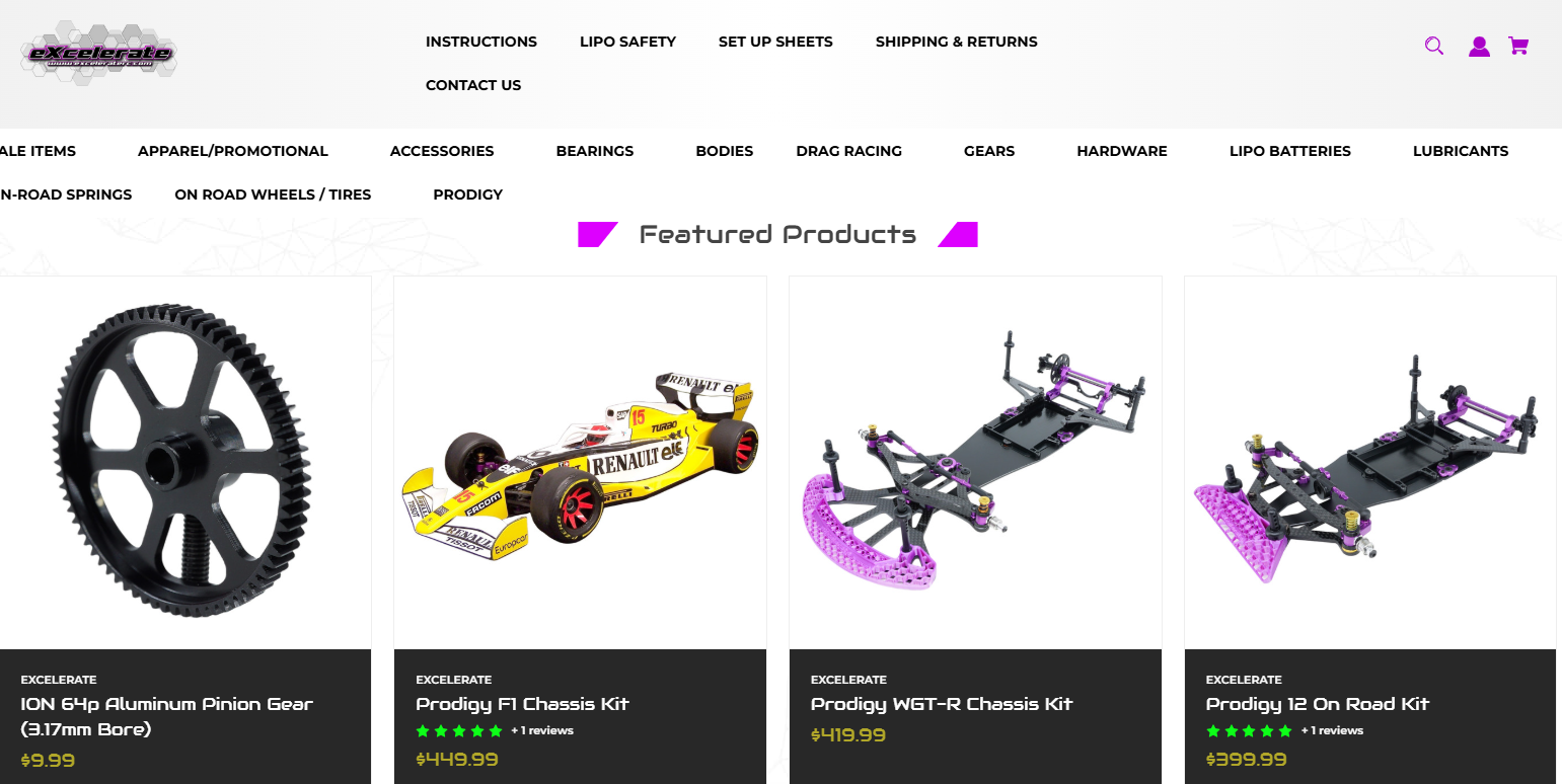 eXcelerate RC Prodigy Formula 1 - Page 11 - R/C Tech Forums