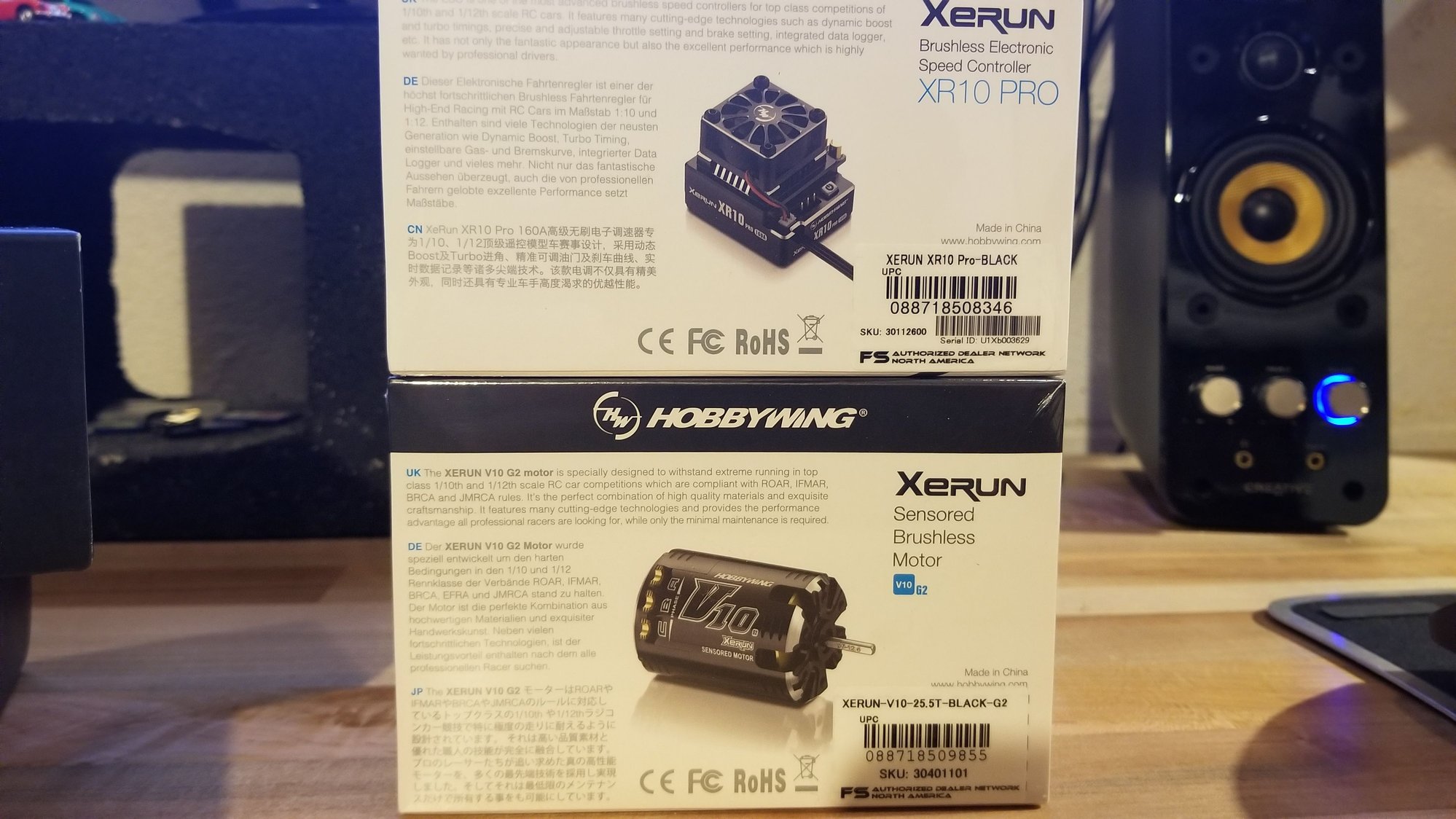 NIB - Hobbywing Xerun Combo - XR10 Pro & V10 G2 25.5T w/ Programmer - R/C Tech Forums