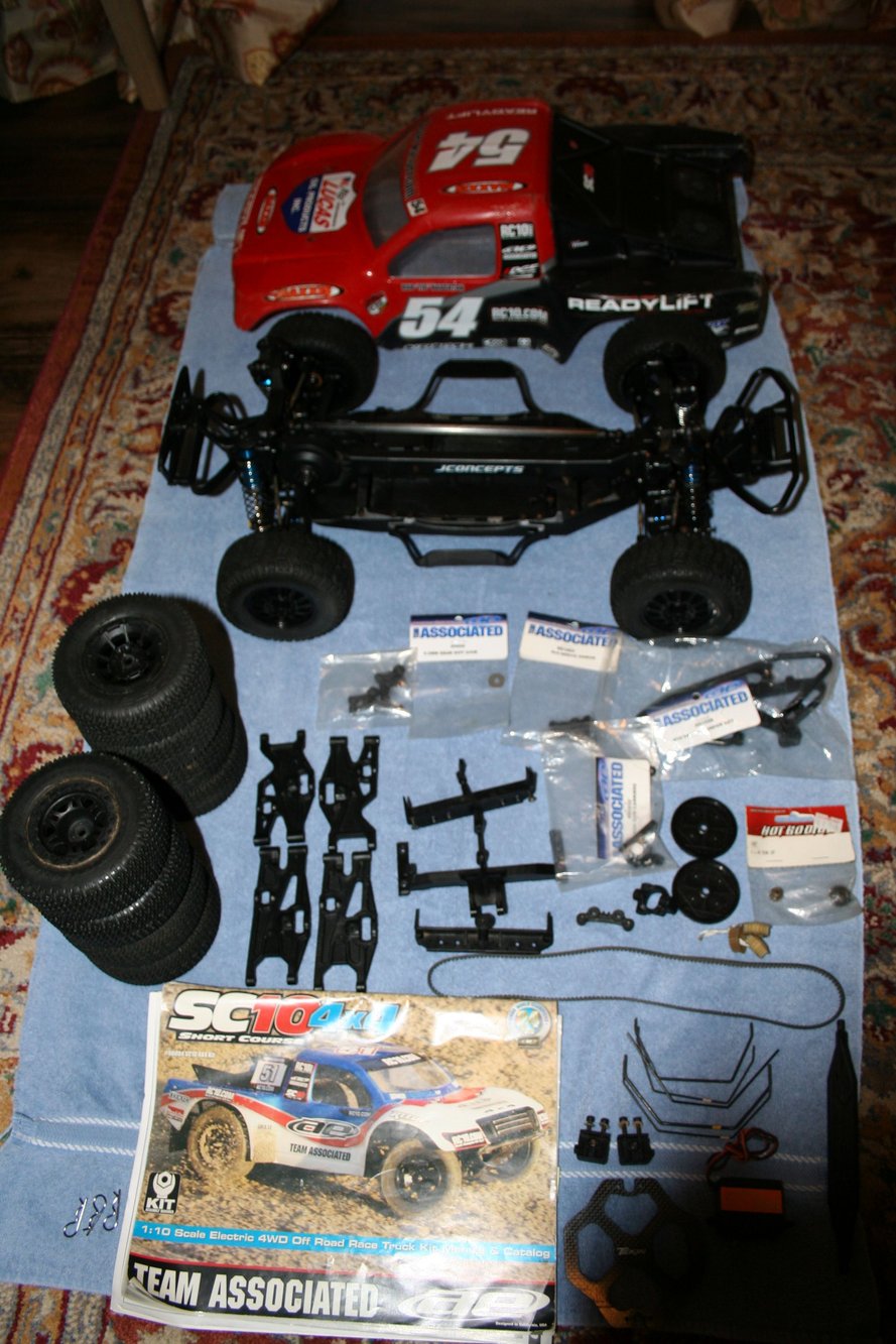 Team Associated SC10 4x4 kit with Extra's - R/C Tech Forums