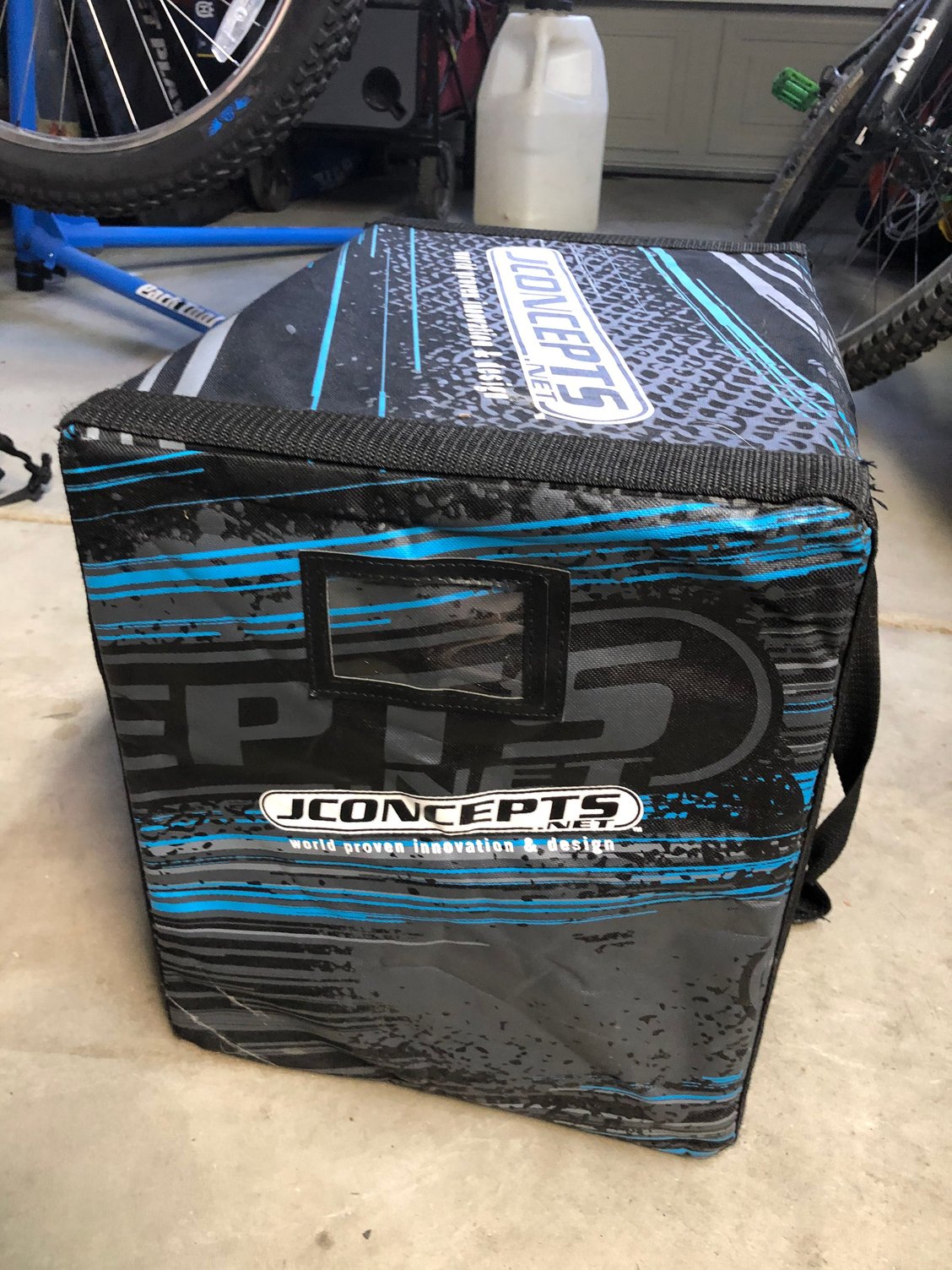 JConcepts gear hauler bag loaded with tools, accessories, and 2 ...