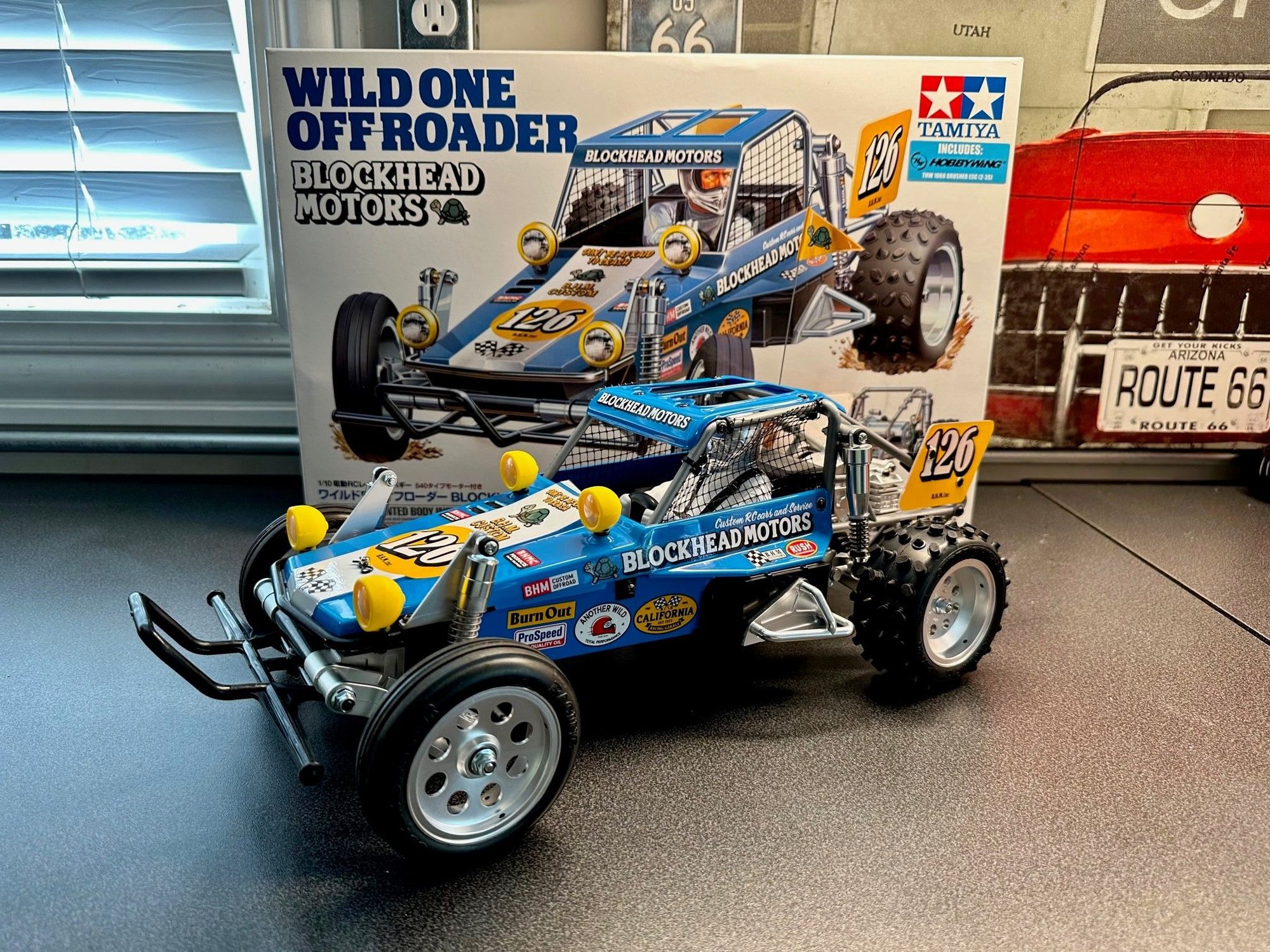 Tamiya Wild One Blockhead Motors 2WD Buggy 58695 1/10 RC Assembled ...