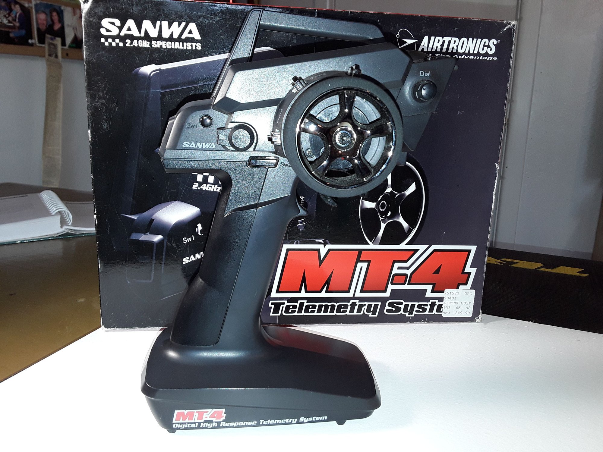 Airtronics mt4 radio and reciever excellent complete system - R/C Tech ...